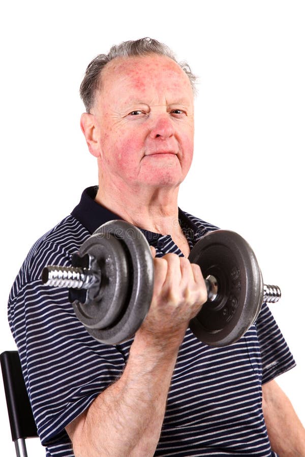 Active senior man stock image. Image of muscular, lifestyle - 39659433