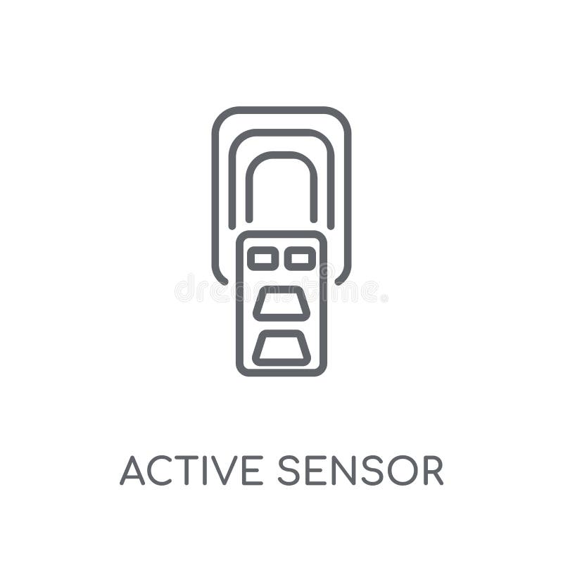 Sensor Icon. Trendy Sensor Logo Concept on White Background from Stock ...