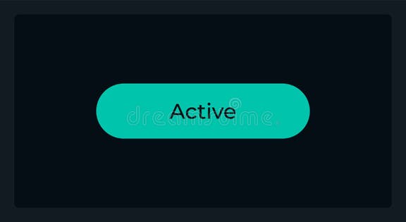 Active Sign Up Button State UI Element Template Stock Vector - Illustration of design, graph ...