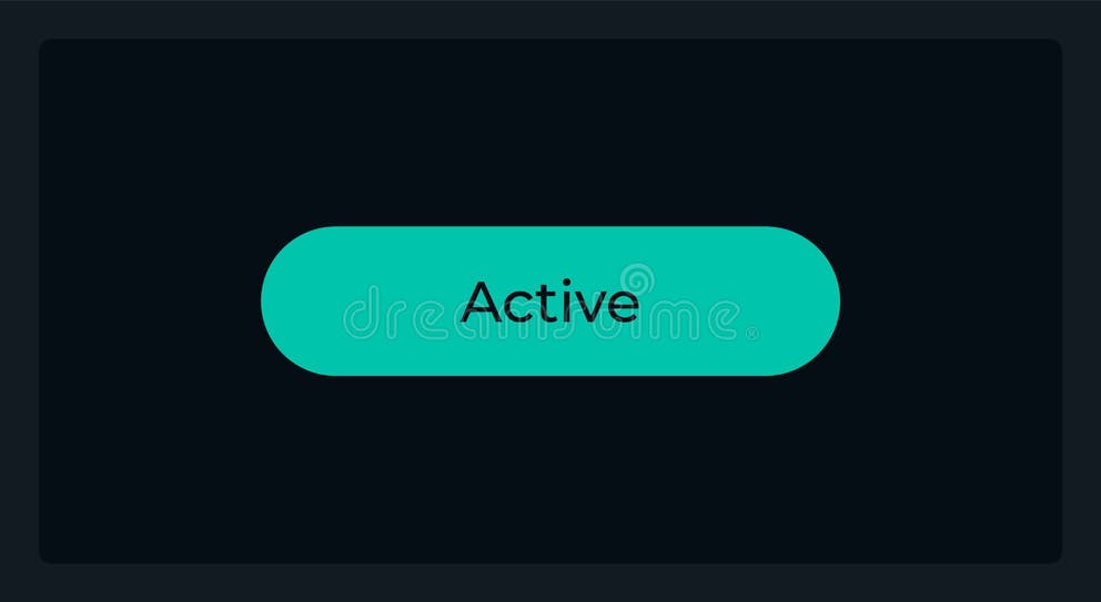 Active Sign Up Button State UI Element Template Stock Vector - Illustration of design, graph ...