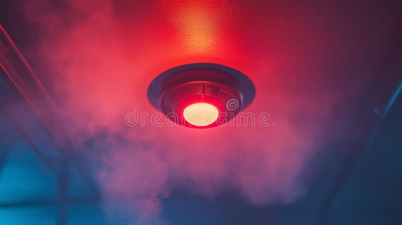 Smoke Detector Fire Alarm System Home Safety House Emergency Response ...