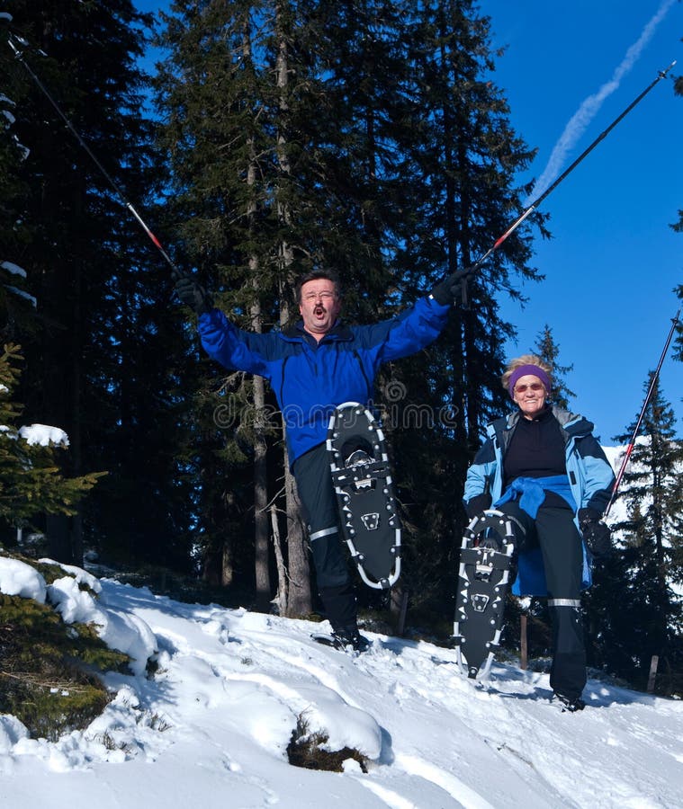 Active in the snow stock image. Image of female, laughing - 12859521