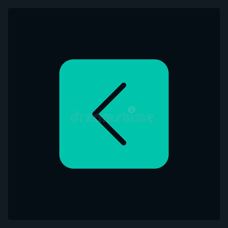 Active Undo Button UI Element Template Stock Vector - Illustration of ...