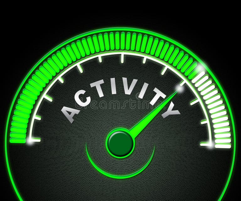 Active Versus Passive Guage Represents Proactive Strategy 3d ...