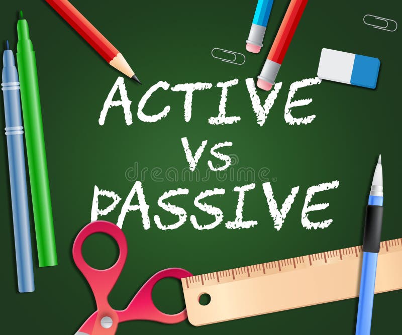 Active Versus Passive Heads Represent Proactive Strategy 3d ...
