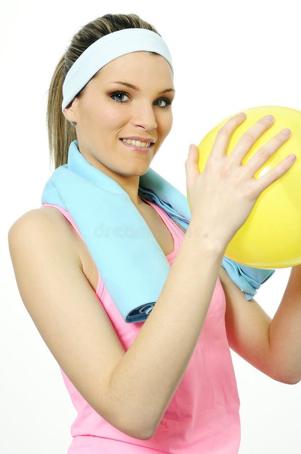 Active woman stock image. Image of adult, relaxing, pretty - 18784563