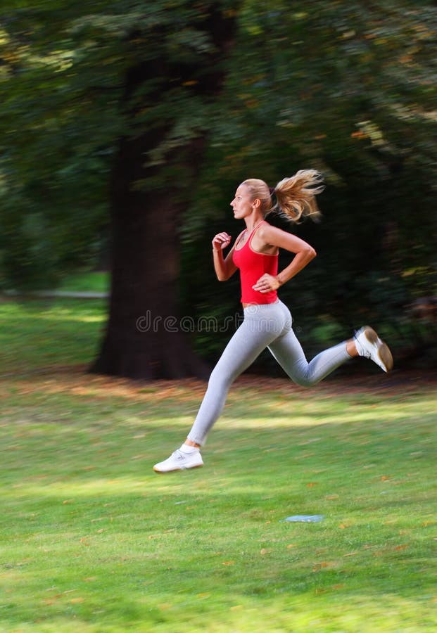 Active woman stock photo. Image of girl, motion, active - 24913926