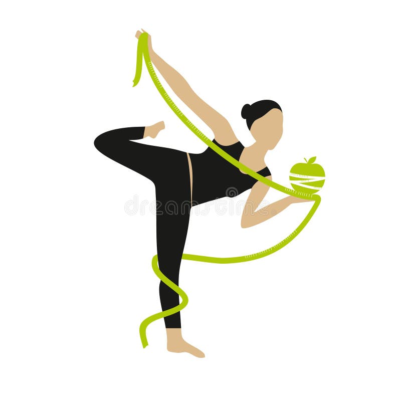 Active Women Background stock vector. Illustration of illustration ...