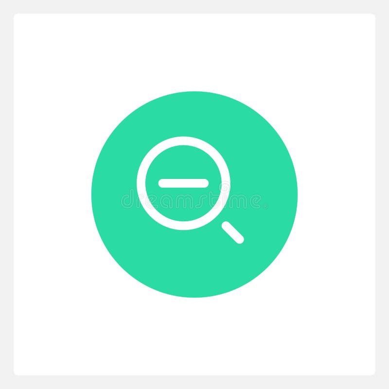Active Zoom Minus Button UI Element Template Stock Vector ... Active Zoom Minus Button UI Element Template Stock Vector ...