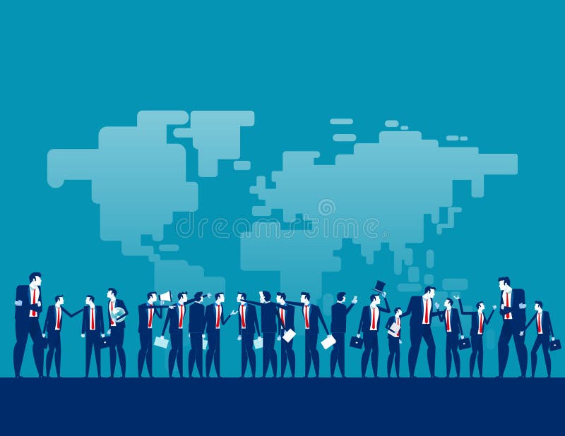 Activities of Diverse People Around the World. Concept Business ...