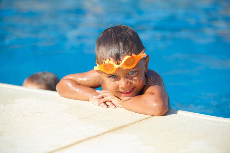 Activities on the pool stock image. Image of cool, athletic - 36077549