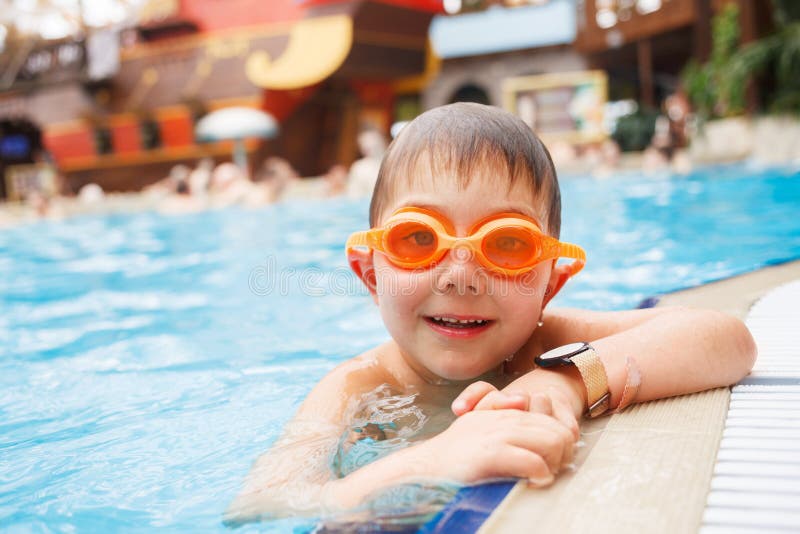 Activities on the pool stock image. Image of cute, recreation - 36481735