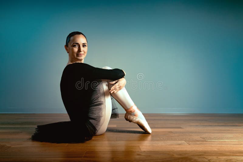 Activity in Age, Adult Female Ballet Dancer, in Great Shape Posing for ...