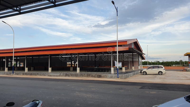 Activity and Building at Batam, Indonesia Stock Image - Image of ...