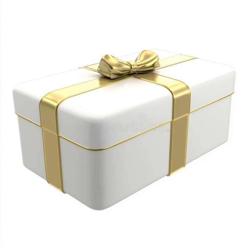 Activity Gift Blessing Souvenir Gift Box 3D Stock Illustration ...