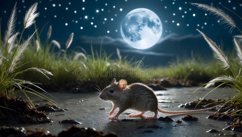 Whispers of the Night: the Harvest Mouse S Adventure in the Marsh Stock ...