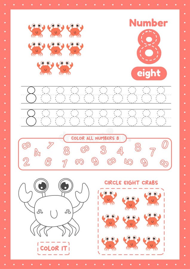 Activity Page for Toddlers Education. Educational Worksheet with Many ...