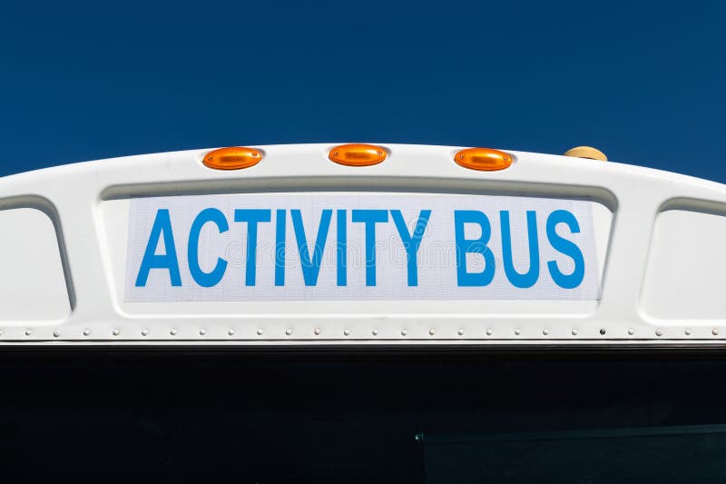 Activity School Bus stock image. Image of commute, school - 293215469