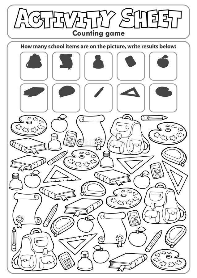 Activity Sheet Stock Illustrations – 73,518 Activity Sheet Stock ...