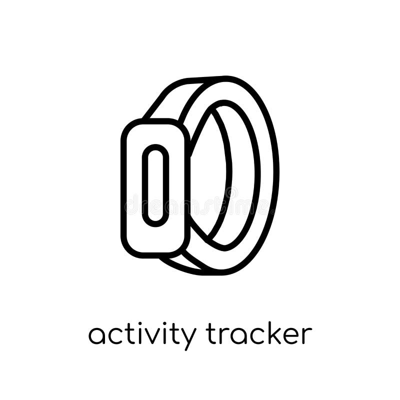 Activity Tracker Icon. Trendy Flat Vector Activity Tracker Icon Stock ...