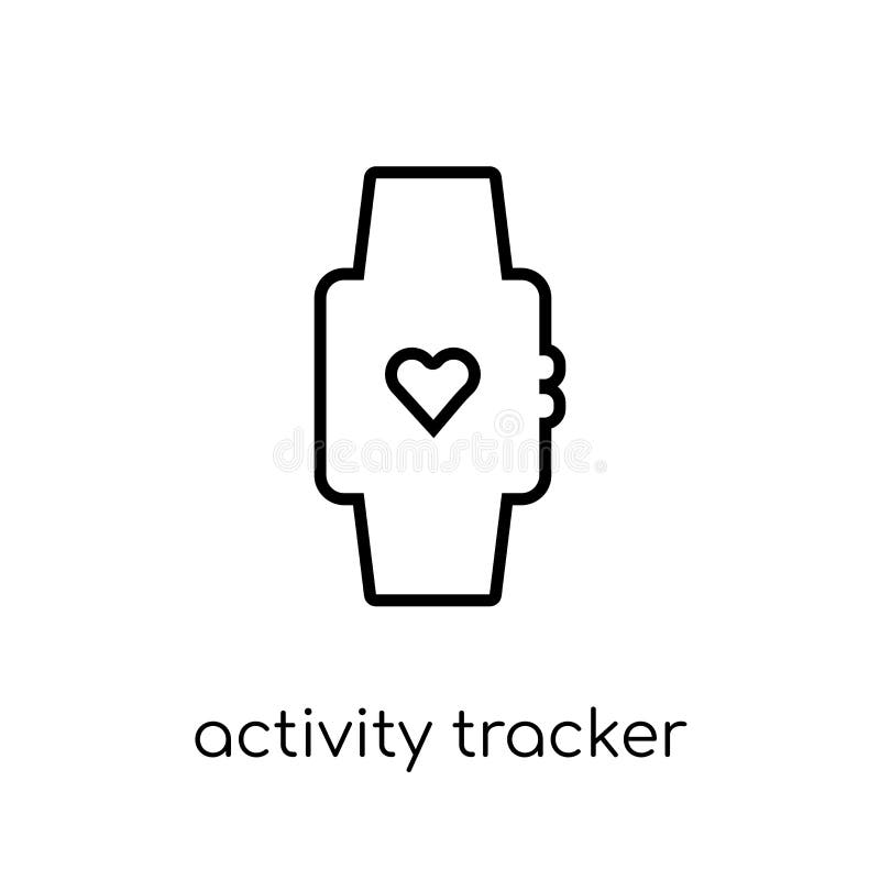 Activity Tracker Icon. Trendy Flat Vector Activity Tracker Icon Stock ...