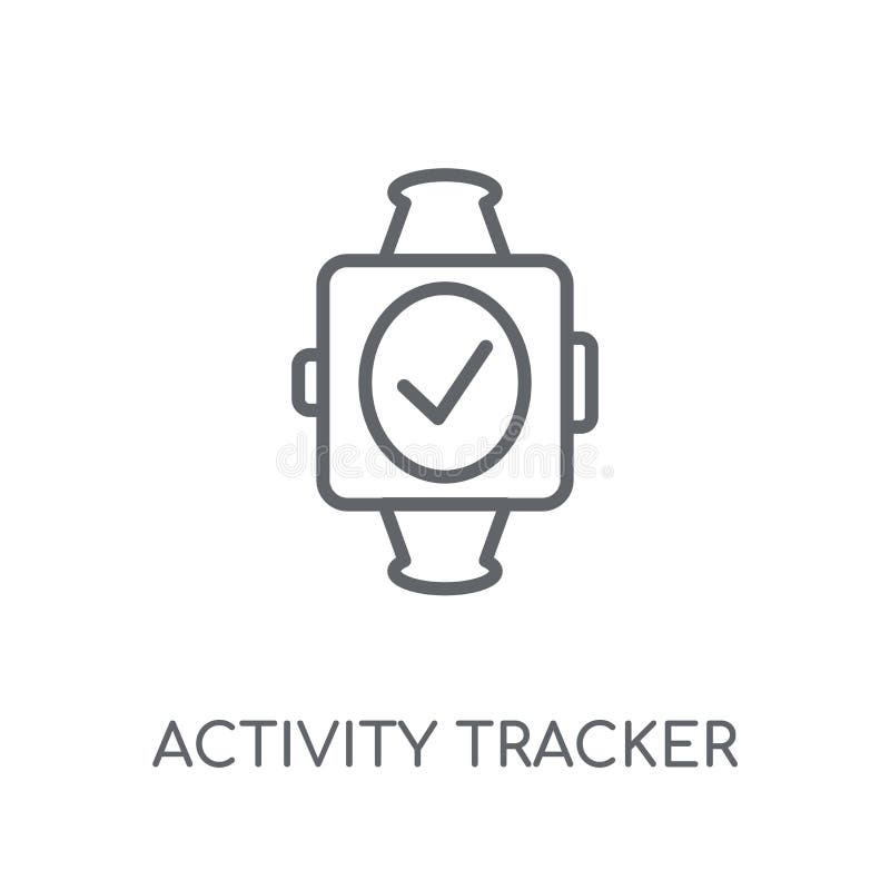 Activity Tracker Linear Icon. Modern Outline Activity Tracker Lo Stock ...