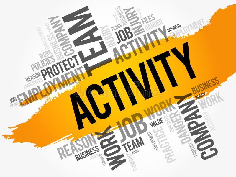 Activity Word Stock Illustrations – 21,847 Activity Word Stock ...