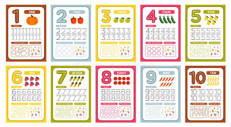 Activity Worksheets for Kids. Educational Flashcards for Elementary ...