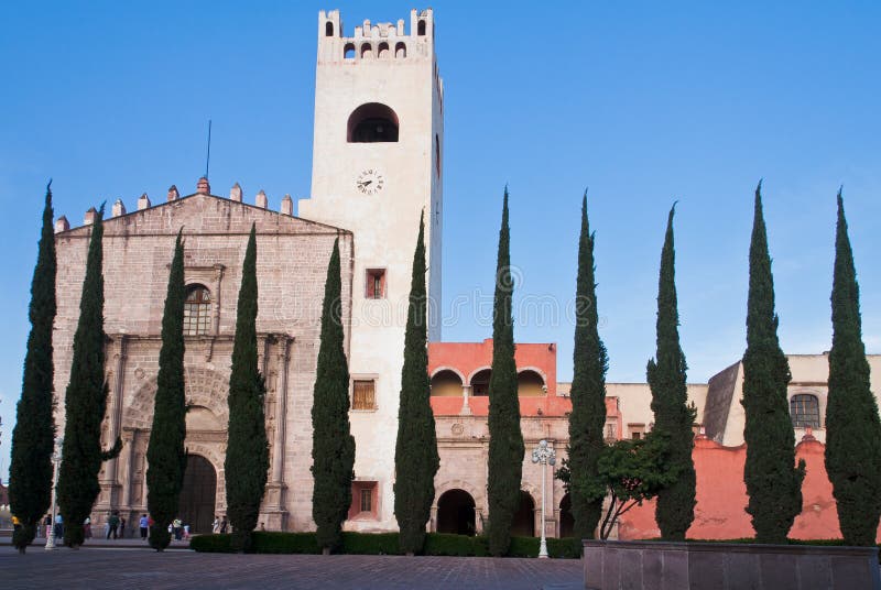 Actopan Mexico stock image. Image of catholic, convent - 20992051