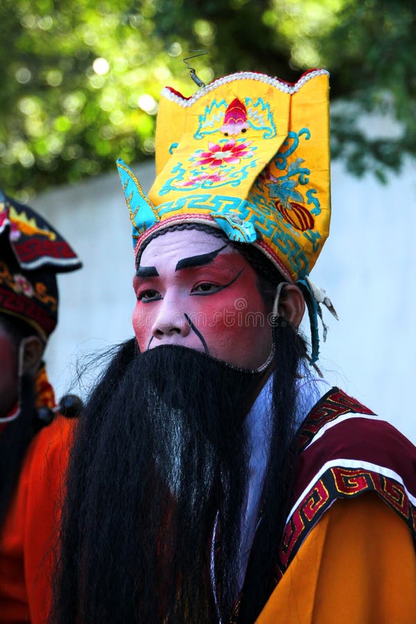 Actor in Chinese Opera Costume Style Editorial Stock Image - Image of ...