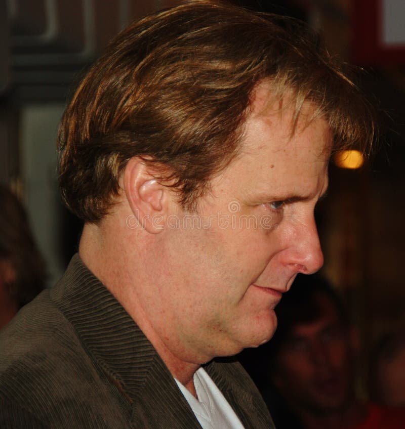 Actor Jeff Daniels editorial stock photo. Image of performance - 10720428