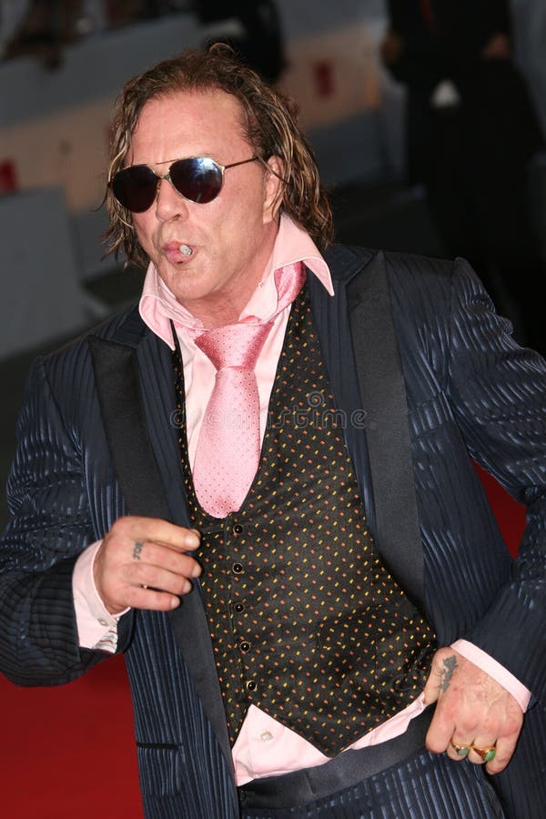 Actor Mickey Rourke editorial photo. Image of hollywood - 12858911