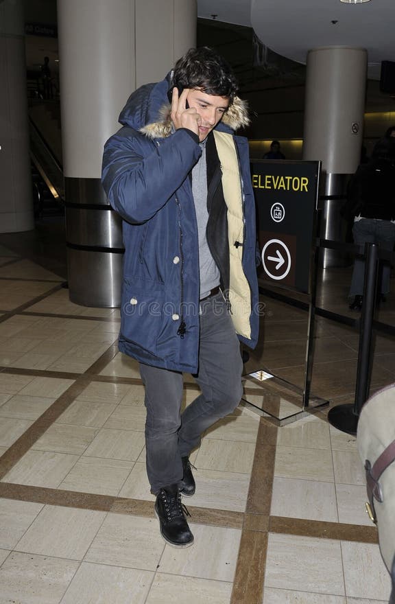 Actor Orlando Bloom is Seen at LAX Editorial Photo - Image of ...