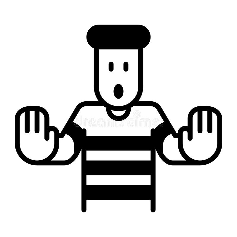 Pantomime stock vector. Illustration of stage, drawing - 349758929