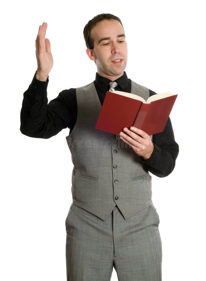 Actor Reading His Script stock image. Image of script - 8756391