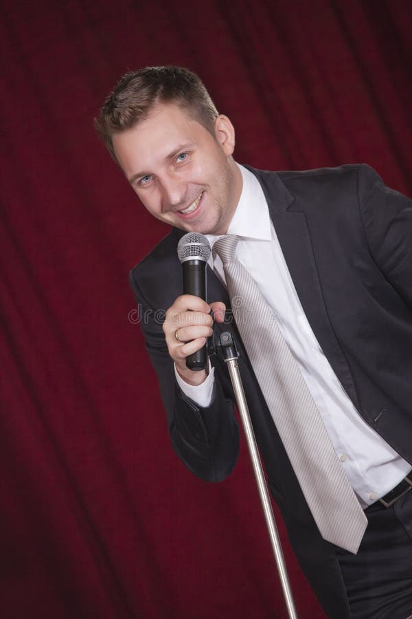 Actor on stage stock photo. Image of drape, playhouse - 15679940