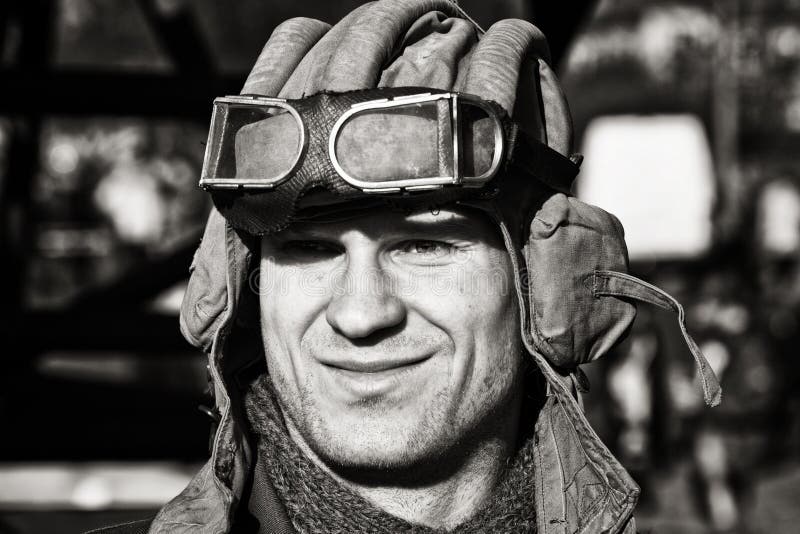 The Actor in the Uniform of a Soviet Soldier Editorial Image - Image of ...