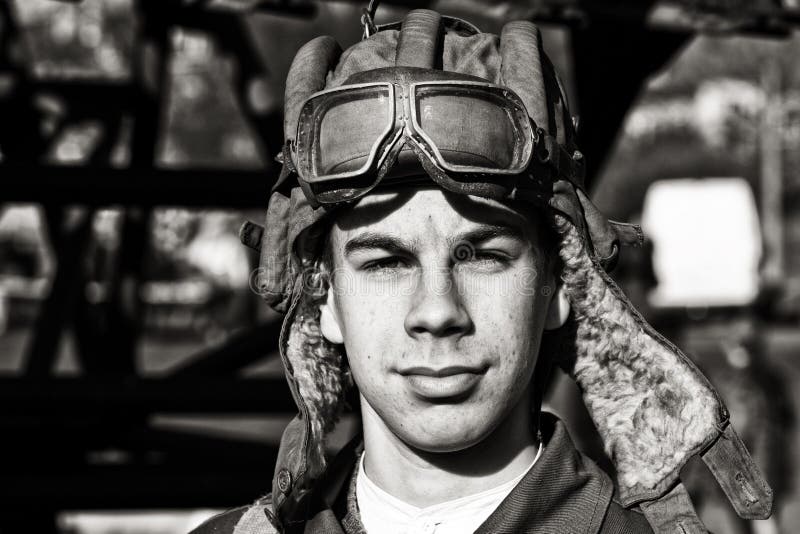 The Actor in the Uniform of a Soviet Soldier Editorial Image - Image of ...