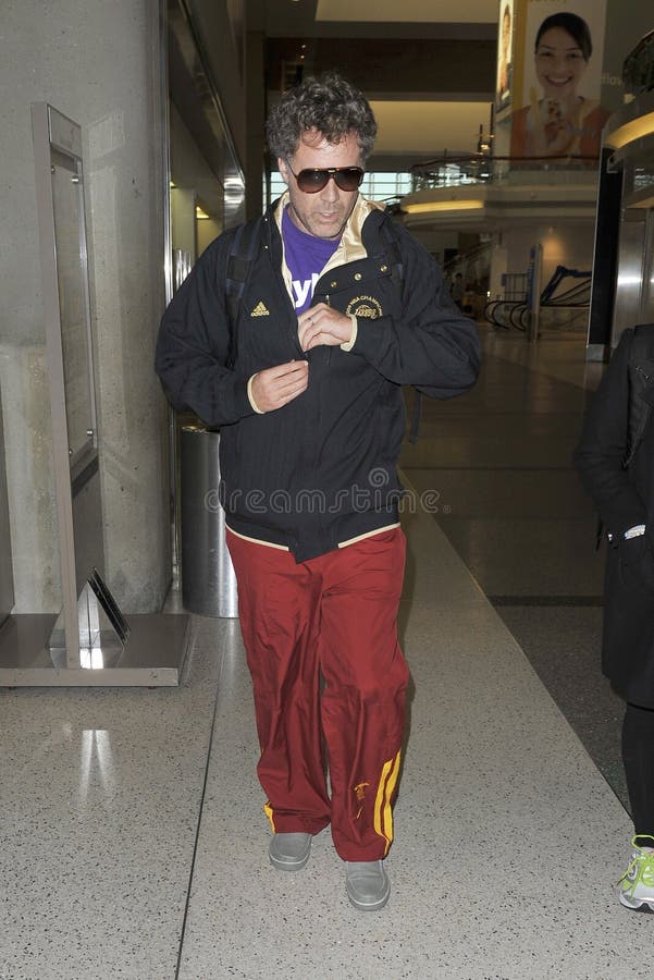Actor Will Farrell is Seen at LAX Editorial Stock Photo - Image of ...