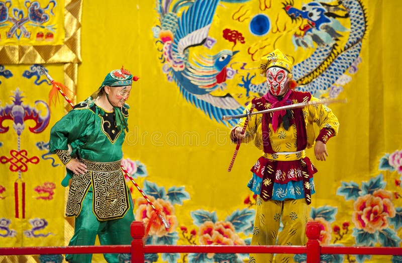 Actors of the Beijing Opera Troupe Editorial Photography - Image of ...