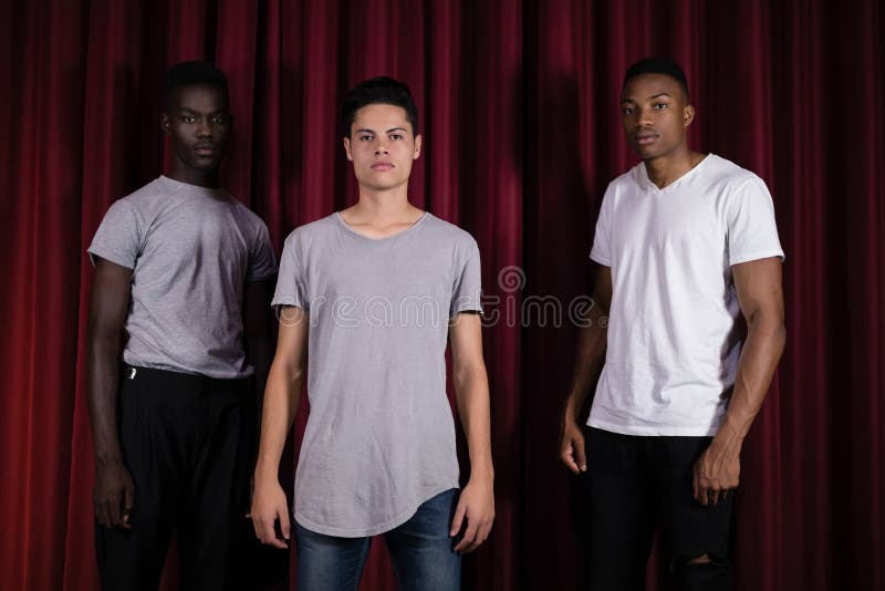 Actors Standing on the Stage Stock Image - Image of lifestyle, play ...