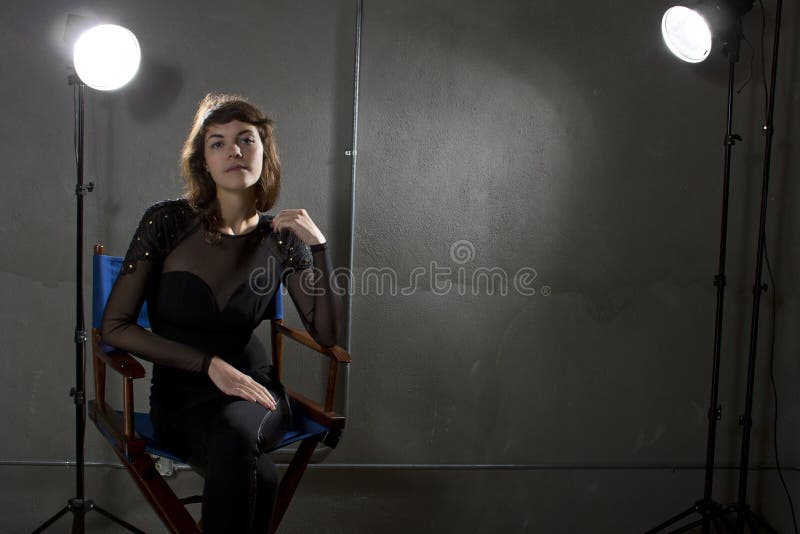 Actress with Copyspace stock photo. Image of actress - 41862388