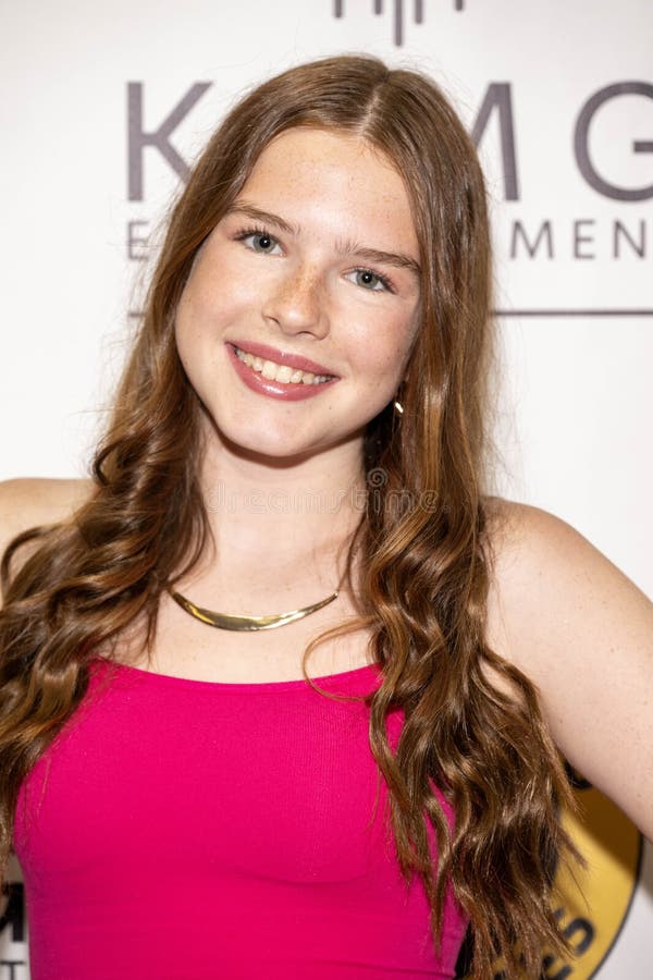 Actress Ellarose Kaylor editorial stock image. Image of charity - 388002669