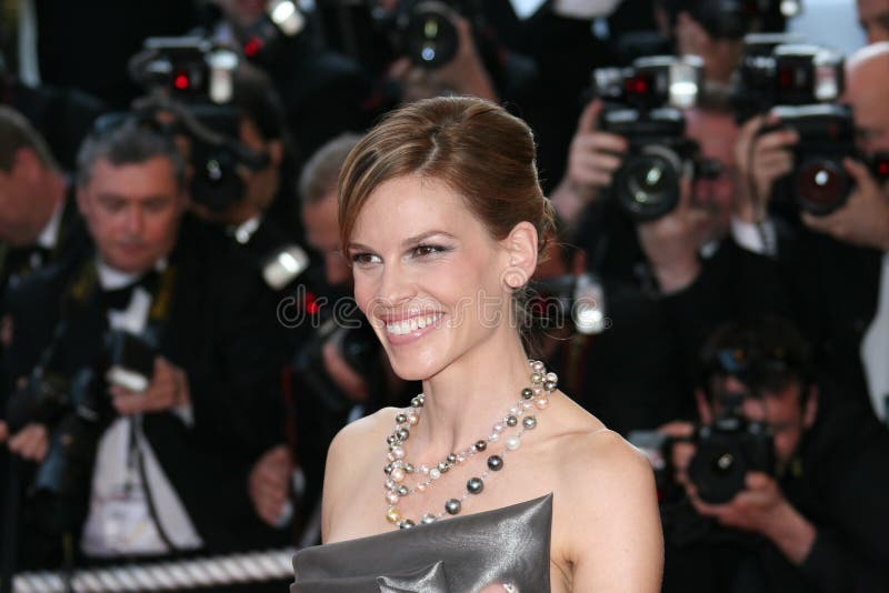 Actress Hillary Swank editorial photo. Image of beauty - 12805871