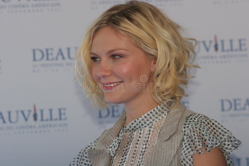 Actress Kirsten Dunst editorial stock image. Image of actress - 12923119