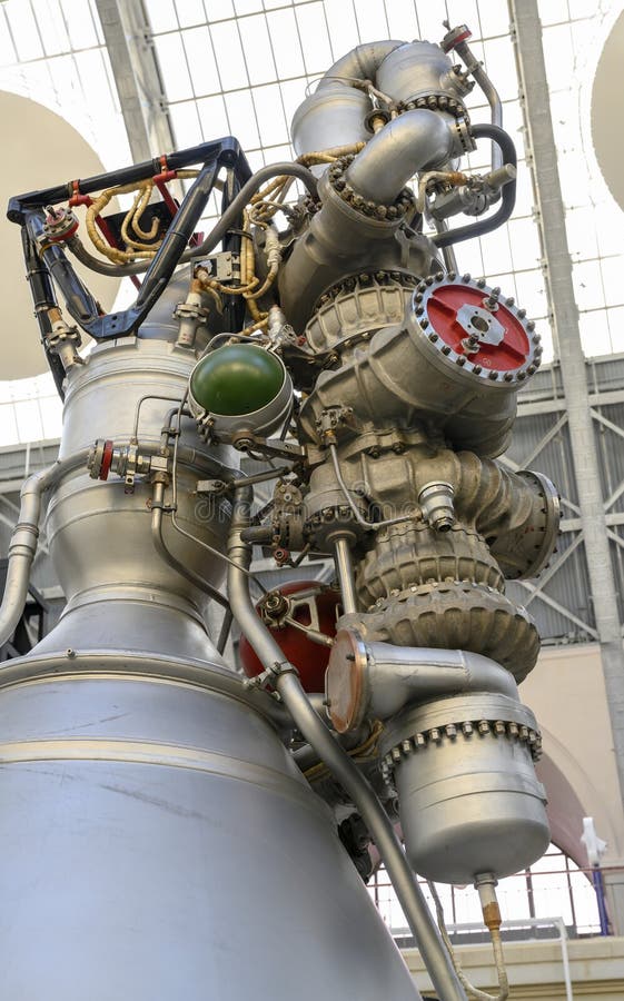 Actual Sample of Liquid-propellant Rocket Second-stage Engine Made in ...