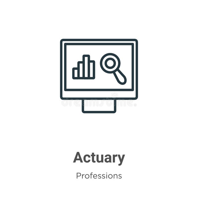 Actuary Transparent Icon. Actuary Symbol Design from Professions Stock ...