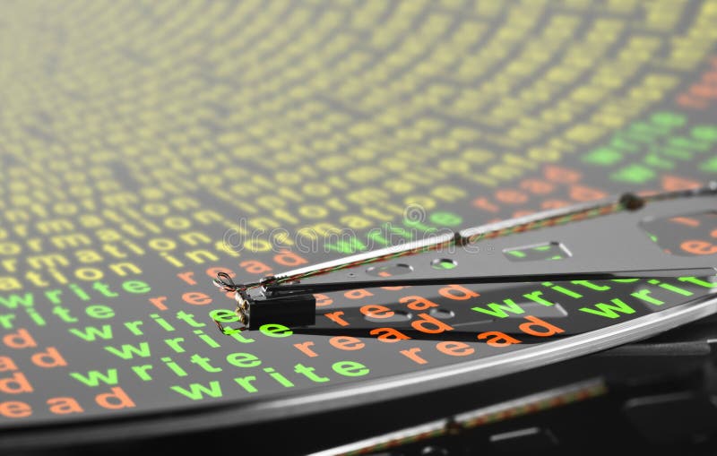 Actuator arm stock photo. Image of magnet, computer, encryption - 31533726