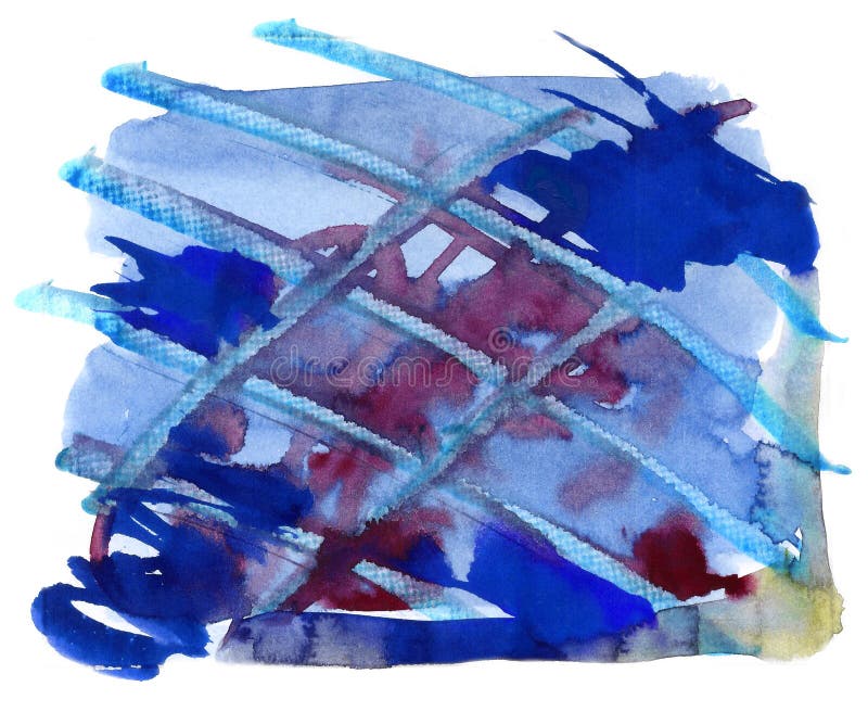 Acuarela abstracta stock de ilustración. Ilustración de texturizado ...