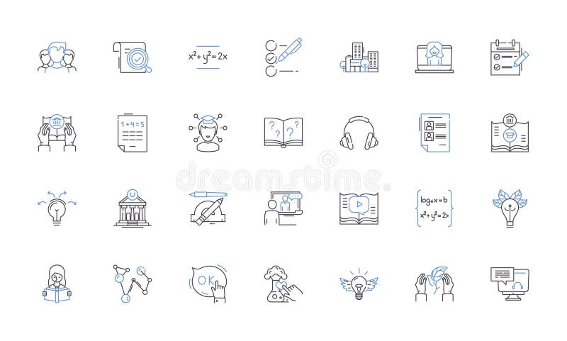 Acumen Line Icons Collection. Intelligence, Insight, Wisdom ...